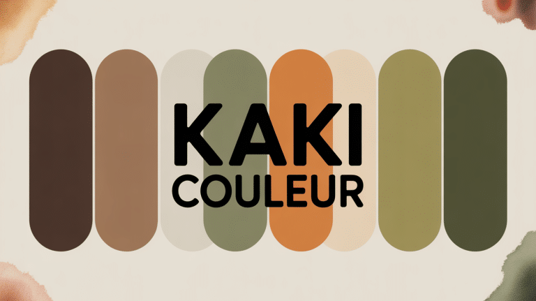 Kaki Couleur : Guide Complet et Tendances